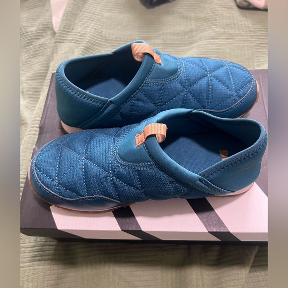 Teva | Shoes | Teva Kids Reember Moc Quilted Slip On Teal Size 3 Eu 35 ...